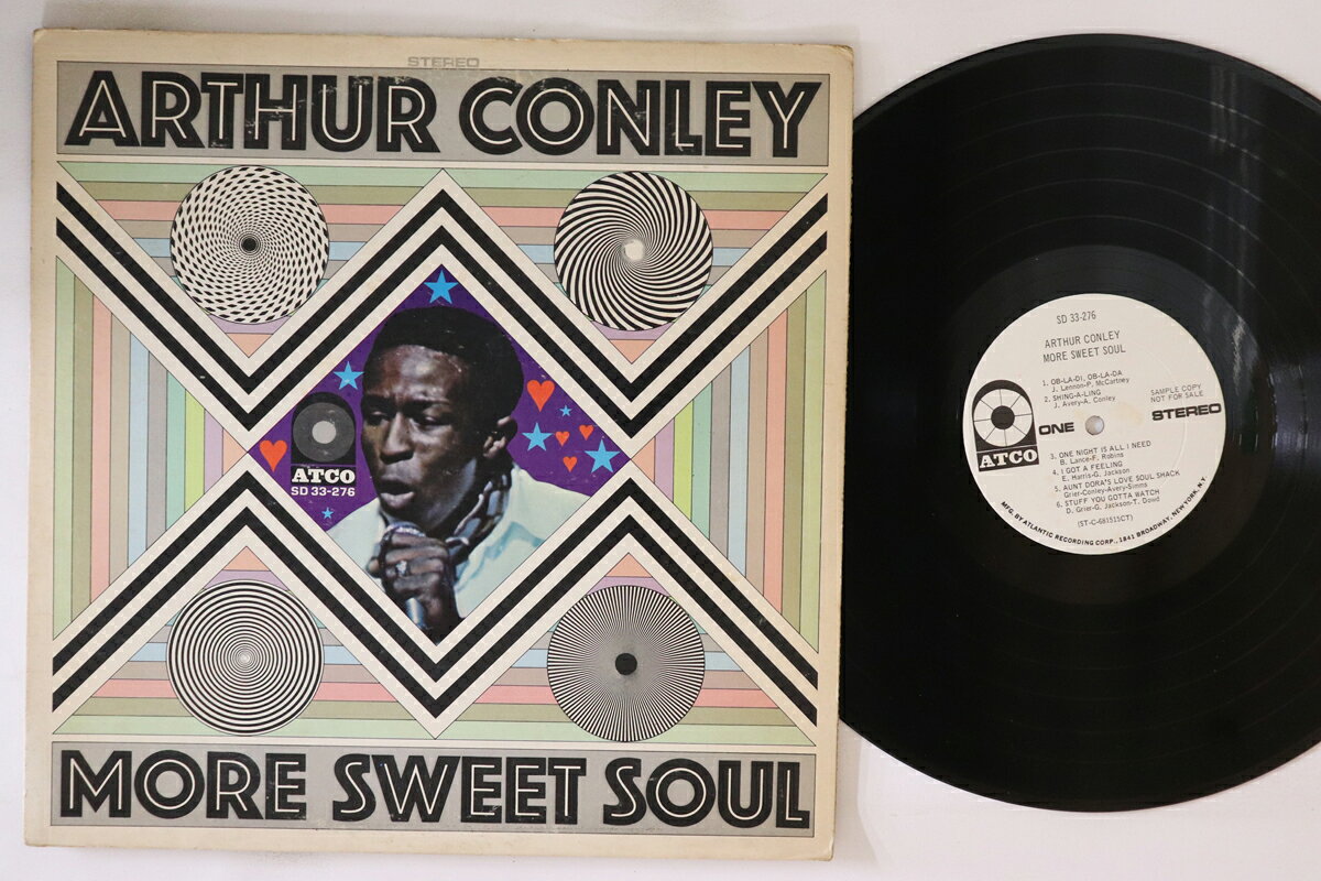・アーティスト Arthur Conley ・タイトル More Sweet Soul ・レーベル・型番 ATCO RECORDS SD33176PROMO ・フォーマット LP ・コンディション(盤) 良い (VG+) ・コンディション(...