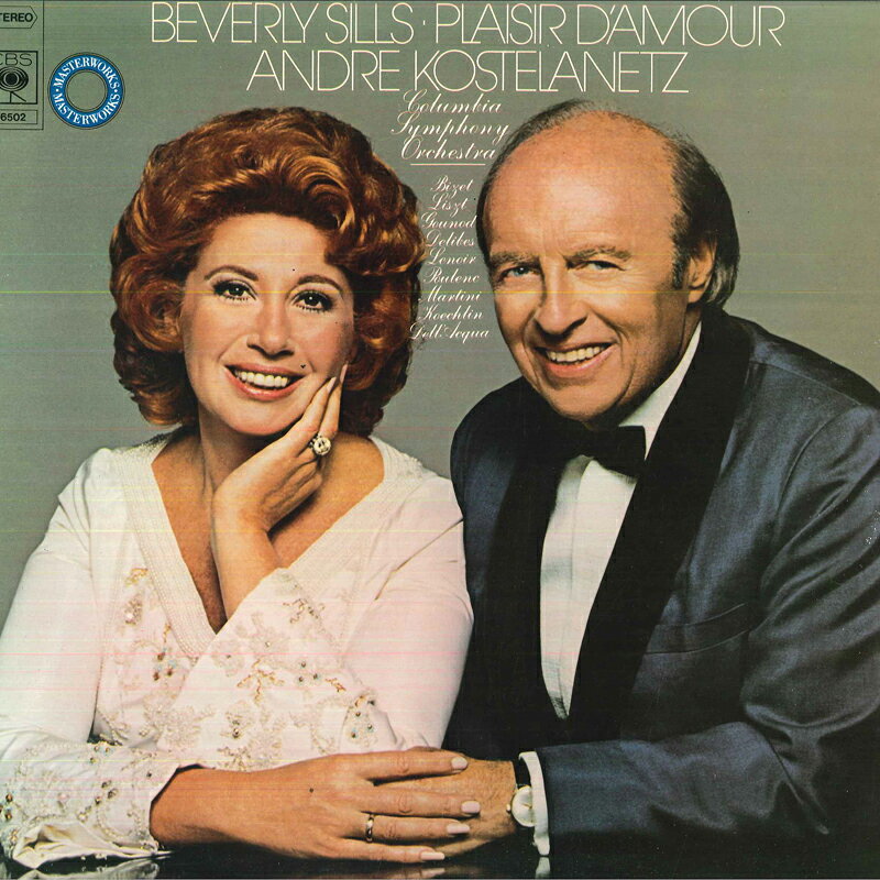 ・アーティスト Beverly Sills,andre Kostelanetz ・タイトル Beverly Sills・palaisir D'amour Andre Kostelanetz ・レーベル・型番 CBS 76502 ・フォーマッ...