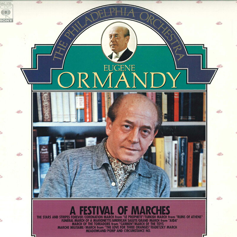 ・アーティスト Eugene Ormandy ・タイトル マーチの祭典 ・レーベル・型番 CBS SONY 15AC1715 ・フォーマット LP ・コンディション(盤) 非常に良い(EX) ・コンディション(ジャケット) 非常に良い(EX...