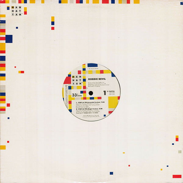 ・アーティスト Robbie Nevil ・タイトル C'est La Vie ・レーベル・型番 Manhattan Records V56036 ・フォーマット 12インチレコード ・コンディション(盤) 良い (VG+) ・コンディショ...