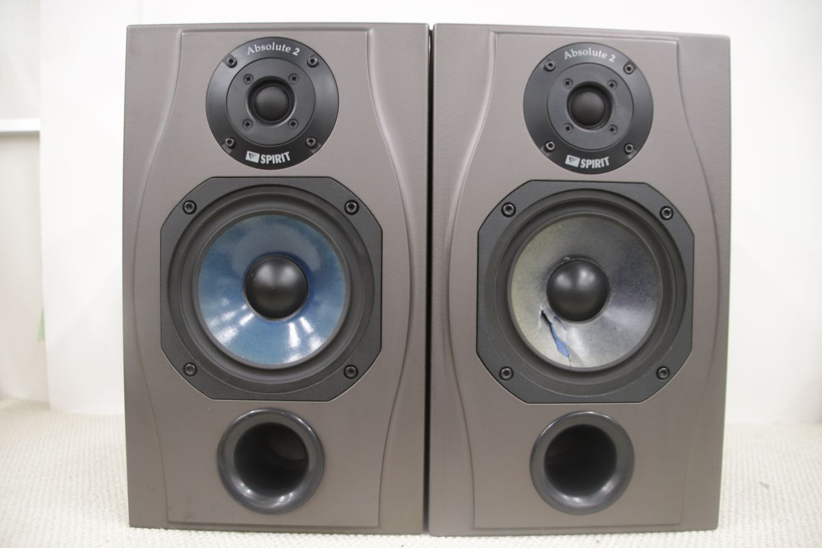・商品説明 Sound Crafte サウンドクラフト Spirit Absolute2 2way Speaker 2ウェイスピーカー 商品状態：B　標準的な中古品 ■エッジ破れあり■serial:HPA1305 参考重量：18400(g)...