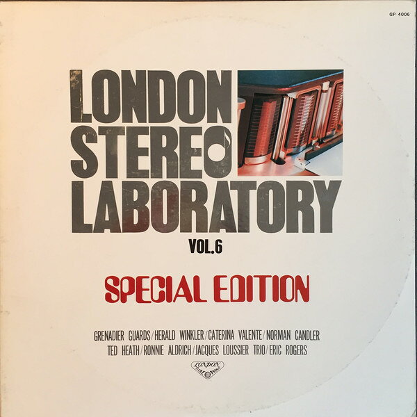 ・アーティスト Various ・タイトル London Stereo Laboratory Vol. 6 Special Edition ・レーベル・型番 LONDON GP4006 ・フォーマット LPレコード ・コンディション(盤) ...