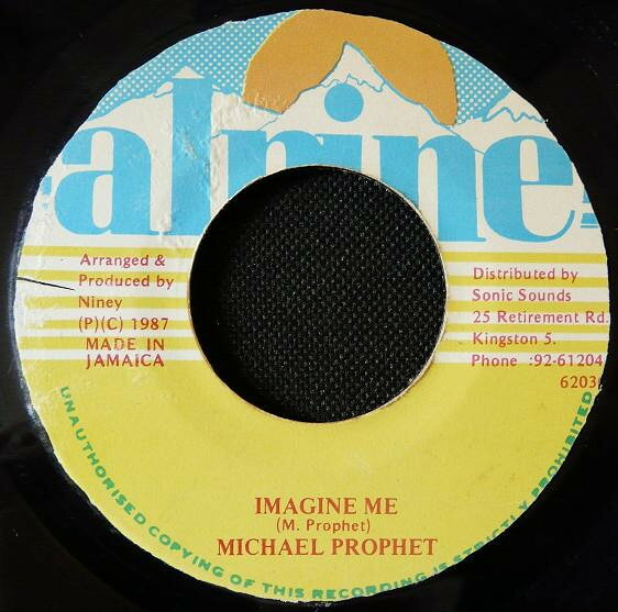 ・アーティスト Michael Prophet ・タイトル Imagine Me ・レーベル・型番 Alpine NONE ・フォーマット 7インチレコード ・コンディション(盤) 良い (VG+) ・コンディション(ジャケット) プレイン...