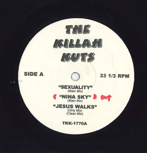 ・アーティスト Various ・タイトル Untitled ・レーベル・型番 THE KILLAH KUTS TKK1770 ・フォーマット 12" ・コンディション(盤) 良い (VG+) ・コンディション(ジャケット) 良い (VG+...