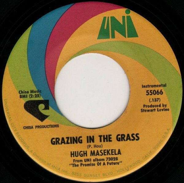 ・アーティスト Hugh Masekela ・タイトル Grazing In The Grass / Bajabula Bonke (The Healing Song) ・レーベル・型番 UNI Records 55066 ・フォーマット ...