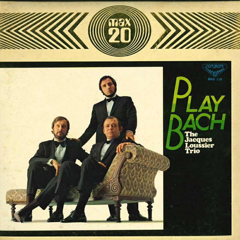 ・アーティスト ジャック・ルシエ・トリオ ・タイトル プレイ・バッハ　マックス20 ・レーベル・型番 LONDON MAX118 ・フォーマット LP ・コンディション(盤) 非常に良い(EX) ・コンディション(ジャケット) 非常に良い(...