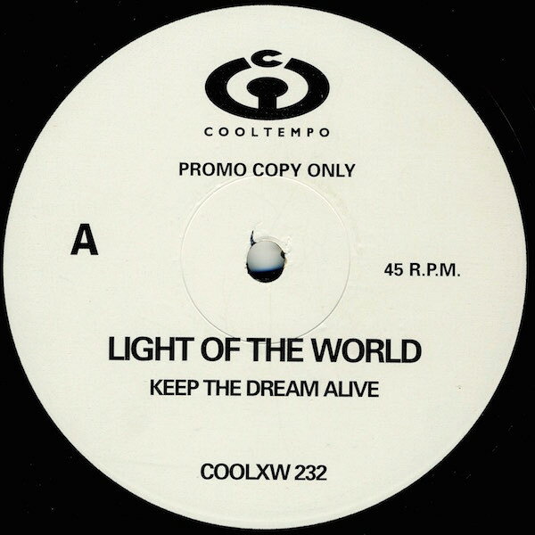 ・アーティスト Light Of The World ・タイトル Keep The Dream Alive ・レーベル・型番 Cooltempo COOLXW232 ・フォーマット 12インチレコード ・コンディション(盤) 良い (VG+...