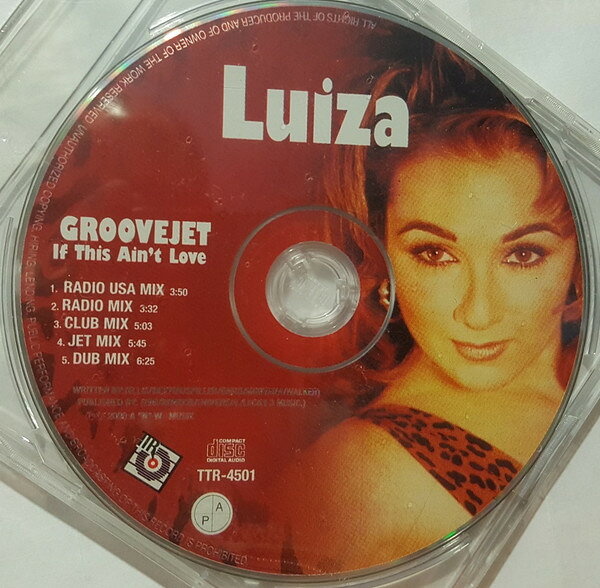 ・アーティスト Luisa Pepe ・タイトル Groovejet If This Ain't Love ・レーベル・型番 TTR TTR4501 ・フォーマット CD ・コンディション(盤) 非常に良い(EX) ・コンディション(ジャケ...