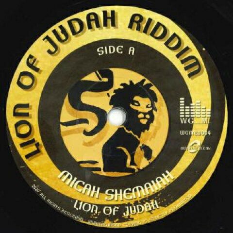 ・アーティスト Micah Shemaiah ・タイトル Lion Of Judah / Singing Lion ・レーベル・型番 We Generation Music WGMEU004 ・フォーマット 7" ・コンディション(盤) 新...