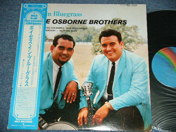 ・アーティスト Osborne Brothers ・タイトル Voices In Bluegrass ・レーベル・型番 MCA MCL1059 ・フォーマット LPレコード ・コンディション(盤) 良い (VG+) ・コンディション(ジャケ...