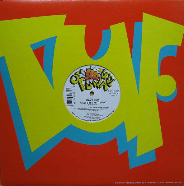 ・アーティスト Davy DMX ・タイトル One For The Treble / Davy's Scratch ・レーベル・型番 Ol' Skool Flava OSF121007 ・フォーマット 12インチレコード ・コンディション...