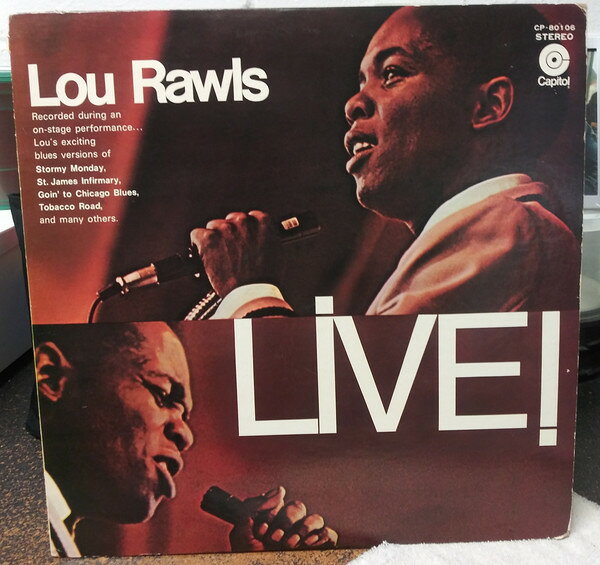 ・アーティスト Lou Rawls ・タイトル Live! ・レーベル・型番 CAPITOL CP80106 ・フォーマット LPレコード ・コンディション(盤) 良い (VG+) ・コンディション(ジャケット) 良い (VG+) ・コンデ...