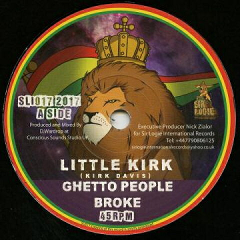・アーティスト Little Kirk ・タイトル Ghetto People / Dub ・レーベル・型番 Sir Logie SLI017 ・フォーマット 7" ・コンディション(盤) 新品 (M) ・コンディション(ジャケット) ・コ...