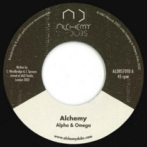 ・アーティスト Alpha & Omega ・タイトル Alchemy / Alchemy Dub ・レーベル・型番 Alchemy Dubs ALDBS7010 ・フォーマット 7" ・コンディション(盤) 新品 (M) ・コンディション...