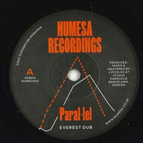 ・アーティスト Everest Dub ・タイトル Paral-lel / Carajilo Dub ・レーベル・型番 Numesa NUREC005 ・フォーマット 7" ・コンディション(盤) 新品 (M) ・コンディション(ジャケット...