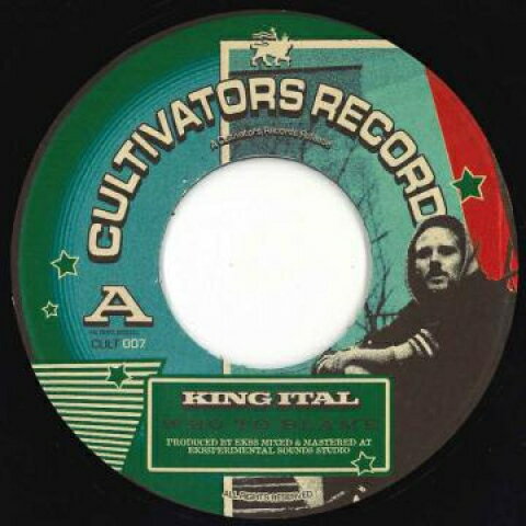 ・アーティスト Kiing Ital ・タイトル Who To Blame / Dub To Blame ・レーベル・型番 Cultivators Records CULT007 ・フォーマット 7" ・コンディション(盤) 新品 (M) ...