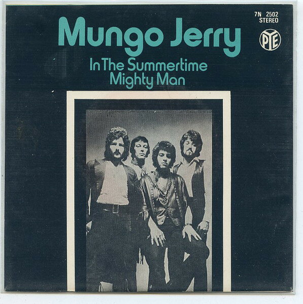 ・アーティスト Mungo Jerry ・タイトル In The Summertime / Mighty Man ・レーベル・型番 Pye Records 7N2502 ・フォーマット 7インチレコード ・コンディション(盤) 可 (VG)...