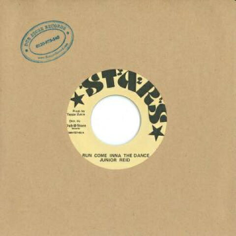 ・アーティスト Junior Reid ・タイトル Run Come Ina The Dance / Run Come Ina The Dance Version ・レーベル・型番 Tappa/Dub Store DSRTZ703 ・フォー...