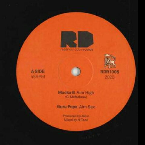・アーティスト Macka B ・タイトル Aim High; Aim High Sax / Aim High Dub; Aim Ruff ・レーベル・型番 Reservoir Dub RDR1005 ・フォーマット 10" ・コンディショ...