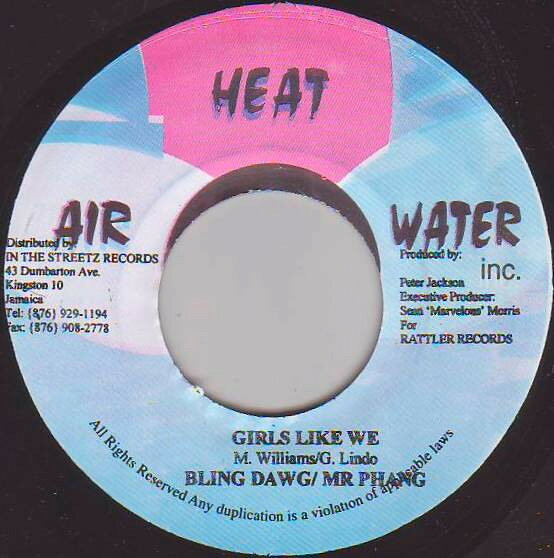 ・アーティスト Bling Dawg / Mr. Phang / HonoRebel ・タイトル Girl Like We / Wey We Like ・レーベル・型番 Air Heat Water NONE ・フォーマット 7インチレコー...
