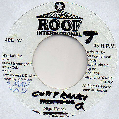 ・アーティスト Cutty Ranks / Tony Rebel ・タイトル 20 Man Dead ・レーベル・型番 Roof International NONE ・フォーマット 7インチレコード ・コンディション(盤) 良い (VG+...