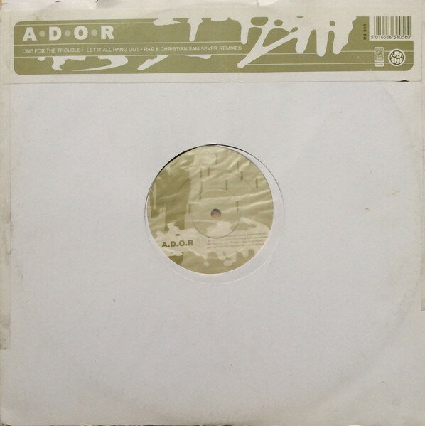 ・アーティスト A.D.O.R. ・タイトル Let It All Hang Out / One For The Trouble ・レーベル・型番 Uppercut Records UC005 ・フォーマット 12インチレコード ・コンディ...