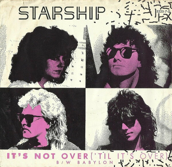 ・アーティスト Starship ・タイトル It's Not Over ('Til It's Over) ・レーベル・型番 RCA, Grunt 52257G ・フォーマット 7インチレコード ・コンディション(盤) 良い (VG+) ・...