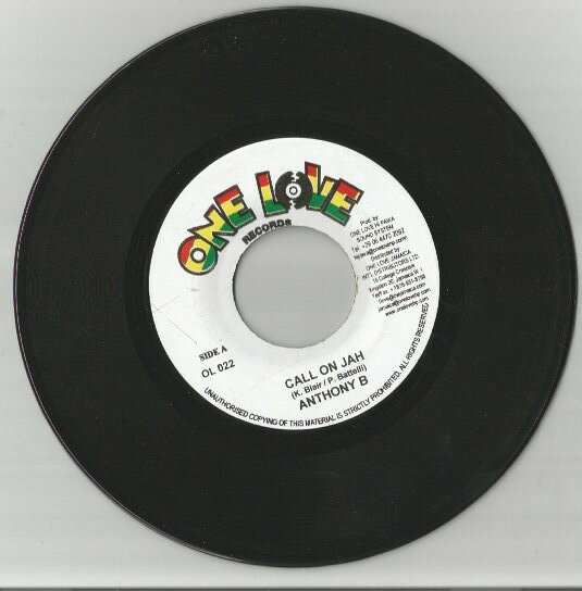 ・アーティスト Anthony B ・タイトル Call On Jah ・レーベル・型番 One Love OL022 ・フォーマット 7インチレコード ・コンディション(盤) 良い (VG+) ・コンディション(ジャケット) ・コンディシ...
