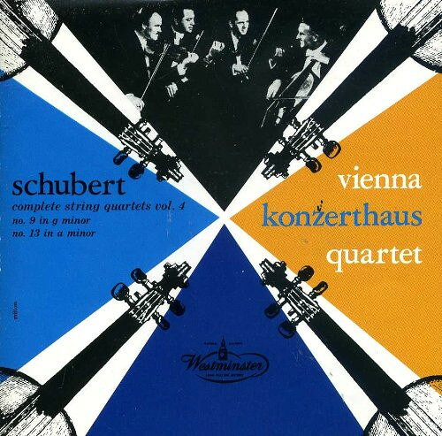 ・アーティスト Franz Schubert, Wiener Konzerthausquartett ・タイトル Complete String Quartets, Vol. 4 ・レーベル・型番 Westminster 32XK7 ・フォ...