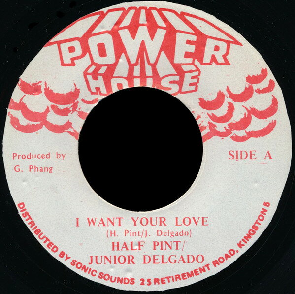 ・アーティスト Half Pint & Junior Delgado ・タイトル I Want Your Love ・レーベル・型番 Power House none ・フォーマット 7インチレコード ・コンディション(盤) 良い (VG+...