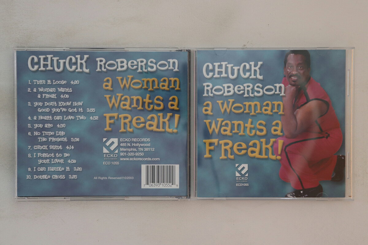・アーティスト Chuck Roberson ・タイトル A Woman Wants A Freak ・レーベル・型番 Ecko Records ECD1055 ・フォーマット CD ・コンディション(盤) 非常に良い(EX) ・コンディシ...