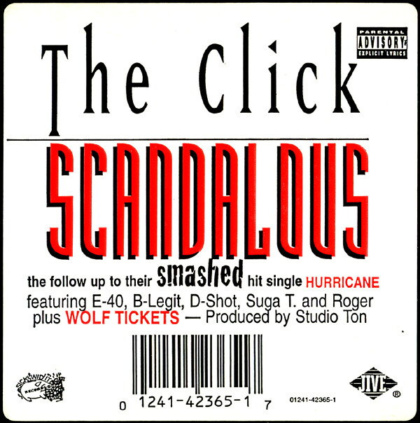 ・アーティスト Click ・タイトル Scandalous ・レーベル・型番 Jive 01241423651 ・フォーマット 12" ・コンディション(盤) 良い (VG+) ・コンディション(ジャケット) 良い (VG+) ・コンディ...