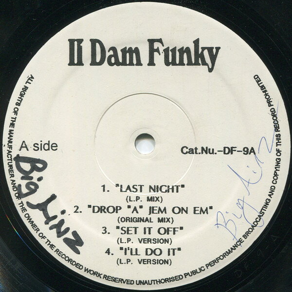・アーティスト Various ・タイトル Untitled ・レーベル・型番 II Dam Funky DF9 ・フォーマット 12インチレコード ・コンディション(盤) 良い (VG+) ・コンディション(ジャケット) プレインカバー（...