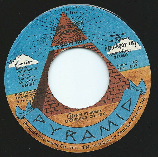 ・アーティスト Scott Key ・タイトル Town Cryer / Part Two (How Bout A Draft) ・レーベル・型番 Pyramid (12) PDJ8002PROMO ・フォーマット 7インチレコード ・コン...