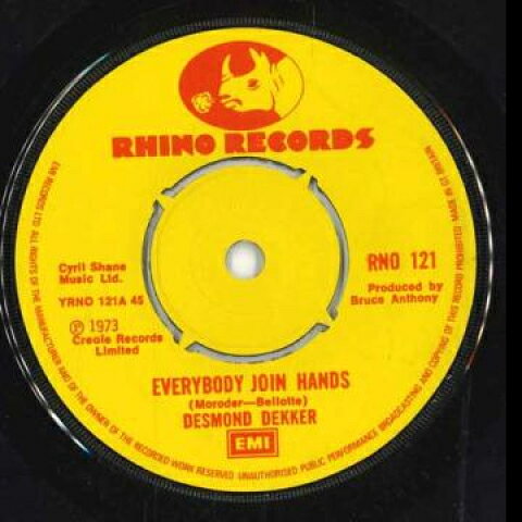 ・アーティスト Desmond Dekker ・タイトル Everybody Join Hands / No Place Like Home ・レーベル・型番 Rhino RNO121 ・フォーマット 7" ・コンディション(盤) 良い (...