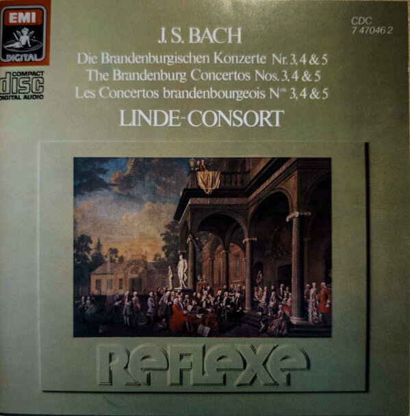 ・アーティスト Linde-Consort ・タイトル J.S. Bach - Die Brandenburgischen Konzerte Nr.3,4 & 5 ・レーベル・型番 ANGEL RECORDS DIGITAL CDC7470...
