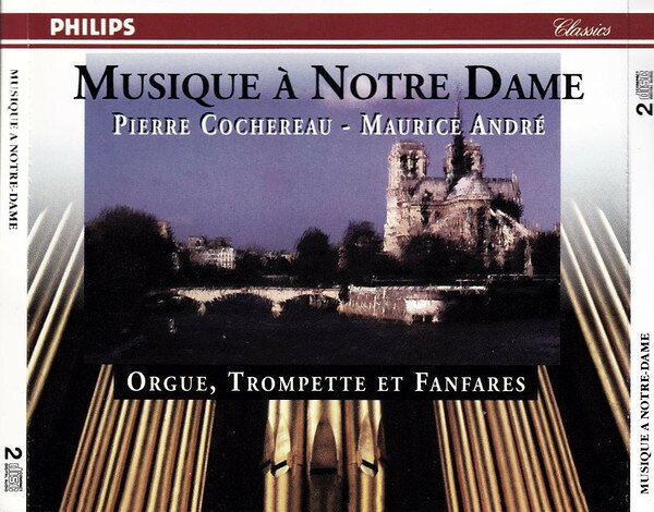 ・アーティスト Pierre Cochereau, Maurice Andre ・タイトル Musique A Notre-dame ・レーベル・型番 philips 4424732 ・フォーマット CD ・コンディション(盤) 良い (V...