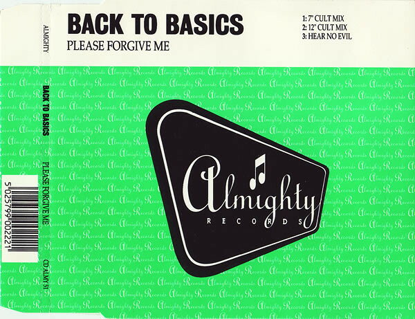 ・アーティスト Back To Basics ・タイトル Please Forgive Me ・レーベル・型番 Almighty Records CDALMY51 ・フォーマット CD ・コンディション(盤) 良い (VG+) ・コンディシ...
