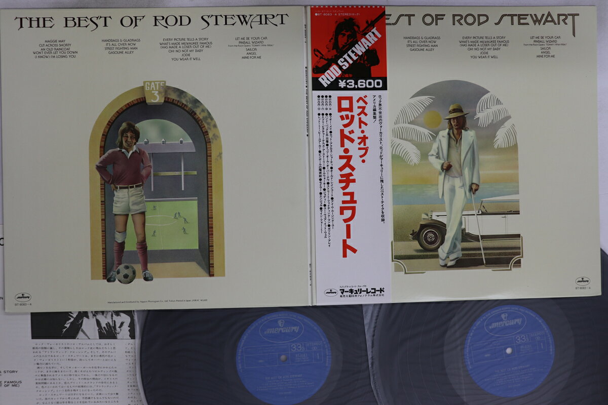 ・アーティスト Rod Stewart ・タイトル Best Of Rod Stewart ・レーベル・型番 MERCURY BT80834 ・フォーマット LPレコード ・コンディション(盤) 良い (VG+) ・コンディション(ジャケッ...
