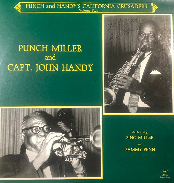 ・アーティスト Punch & Handy's California Crusaders ・タイトル Volume Two ・レーベル・型番 G.H.B. GHB192 ・フォーマット LPレコード ・コンディション(盤) 良い (VG+)...