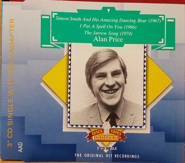 ・アーティスト Alan Price ・タイトル Simon Smith And His Amazing Dancing Bear ・レーベル・型番 Old Gold OG6127 ・フォーマット CD ・コンディション(盤) 良い (VG...