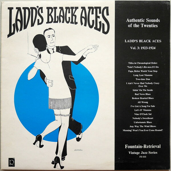・アーティスト Ladd's Black Aces ・タイトル Vol. 3: 1923-1924 ・レーベル・型番 Fountain Records FJ111 ・フォーマット LPレコード ・コンディション(盤) 良い (VG+) ・コ...