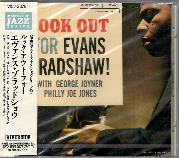 ・アーティスト Evans Bradshaw ・タイトル Look Out For Evans Bradshaw! ・レーベル・型番 Riverside Records VICJ23794 ・フォーマット CD ・コンディション(盤) 良い...