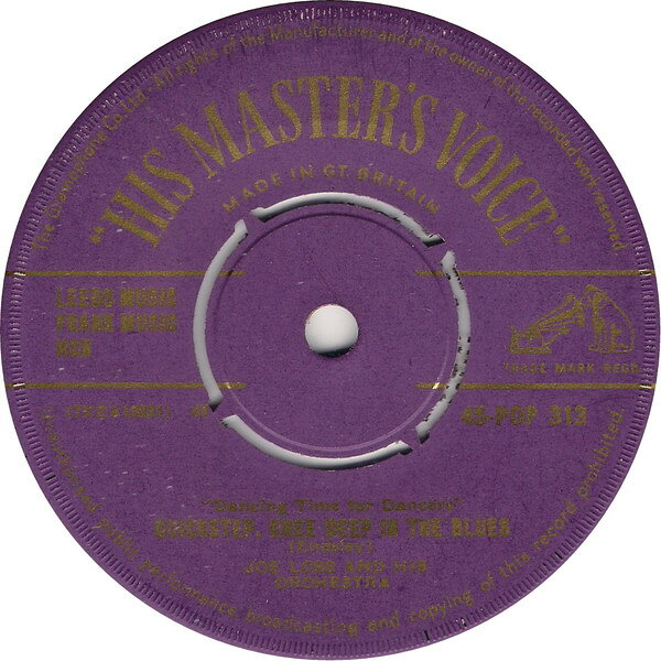 ・アーティスト Joe Loss & His Orchestra ・タイトル Knee Deep In The Blues / Everybody Loves My Baby ・レーベル・型番 His Master's Voice 45PO...