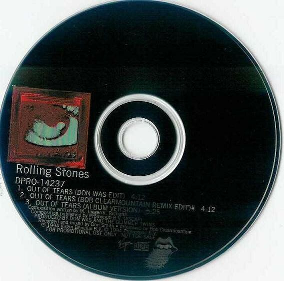 ・アーティスト Rolling Stones ・タイトル Out Of Tears ・レーベル・型番 VIRGIN DPRO14237PROMO ・フォーマット CD ・コンディション(盤) 非常に良い(EX) ・コンディション(ジャケット...