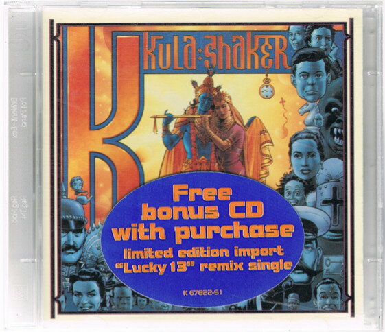 ・アーティスト Kula Shaker ・タイトル K ・レーベル・型番 Columbia CK67822 ・フォーマット CD ・コンディション(盤) 良い (VG+) ・コンディション(ジャケット) ・コンディション(帯) オビなし ・...