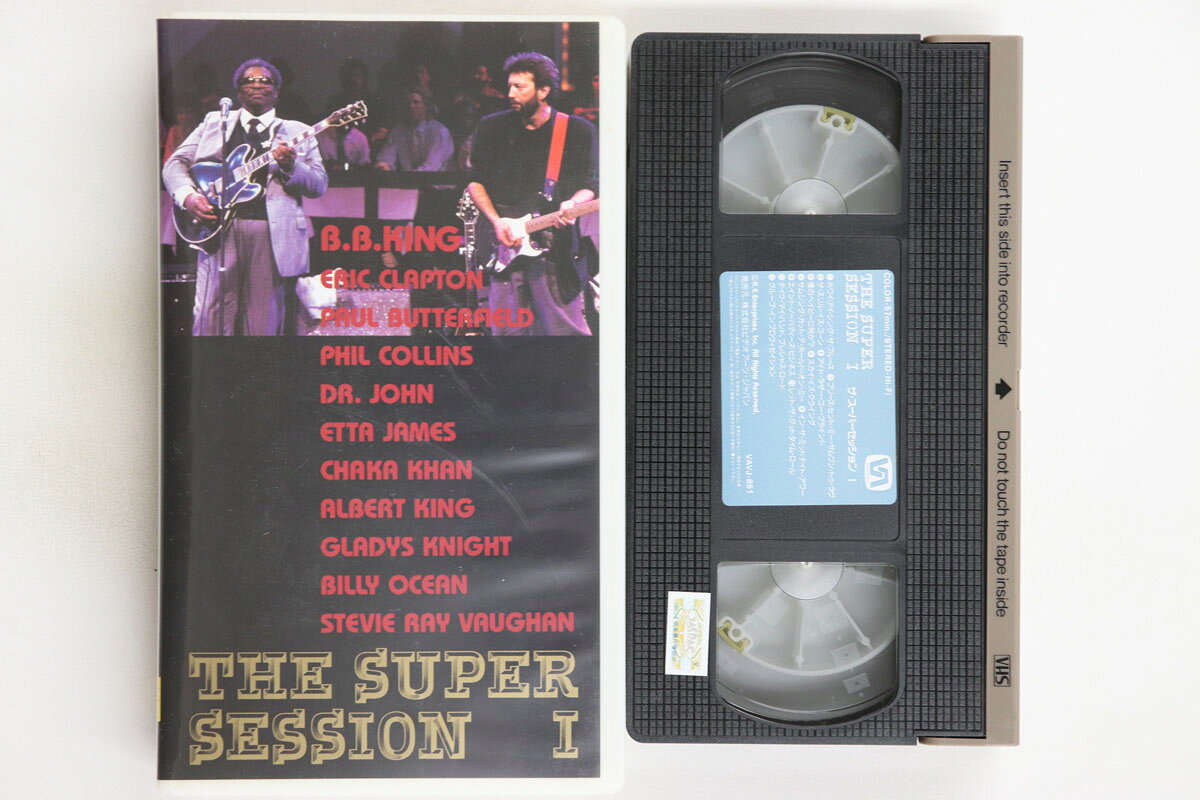 ・アーティスト Various ・タイトル Super Session 1 ・レーベル・型番 VIDEO ARTS VAVJ851 ・フォーマット VHSビデオ ・コンディション(盤) 良い (VG+) ・コンディション(ジャケット) 良い...