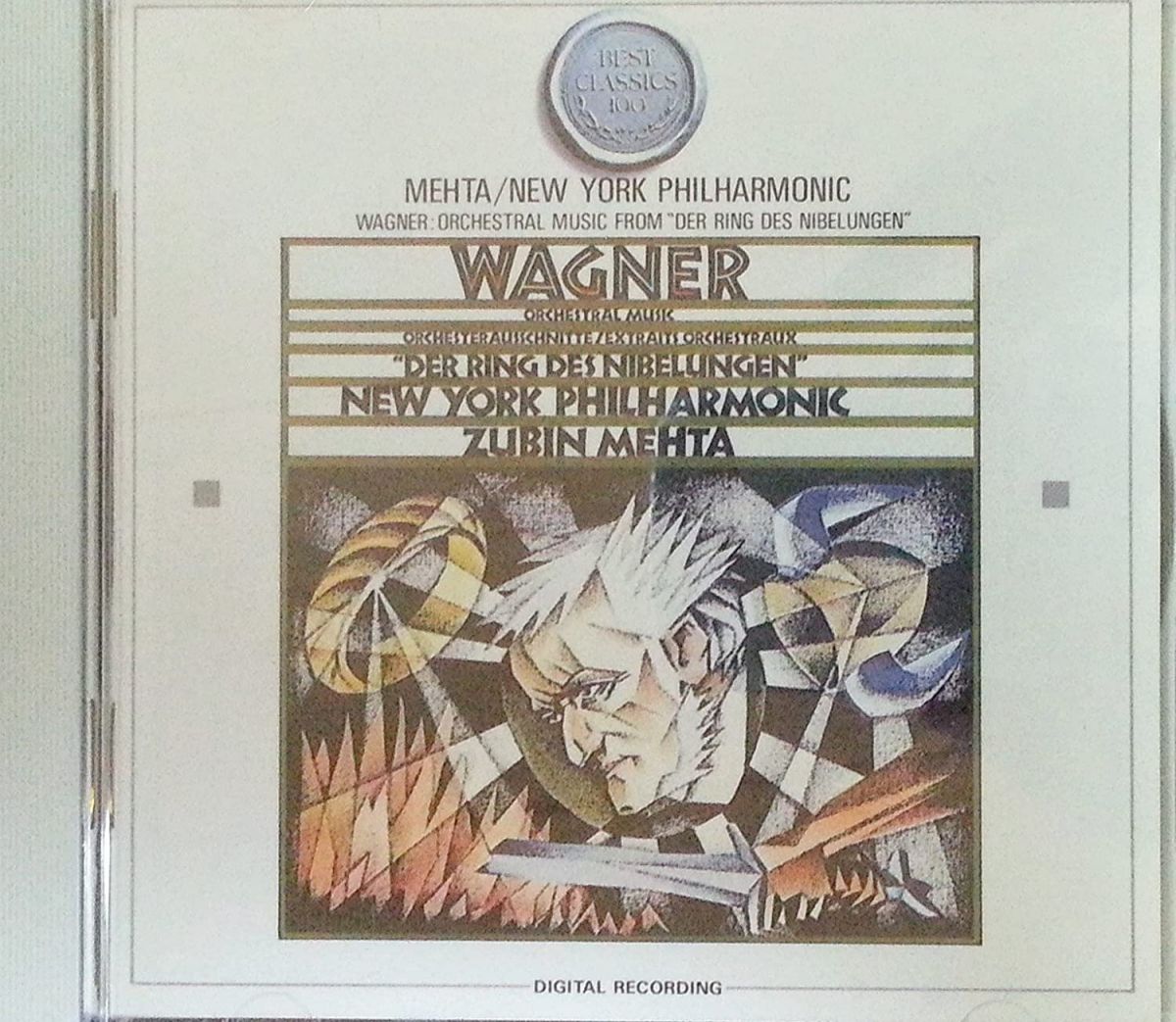 ・アーティスト Wagner ワーグナー ・タイトル ワーグナー:管弦楽曲集「ニーベルングの指環」 ・レーベル・型番 CBS/Sony 30DC730 ・フォーマット CD ・コンディション(盤) 良い (VG+) ・コンディション(ジャケ...