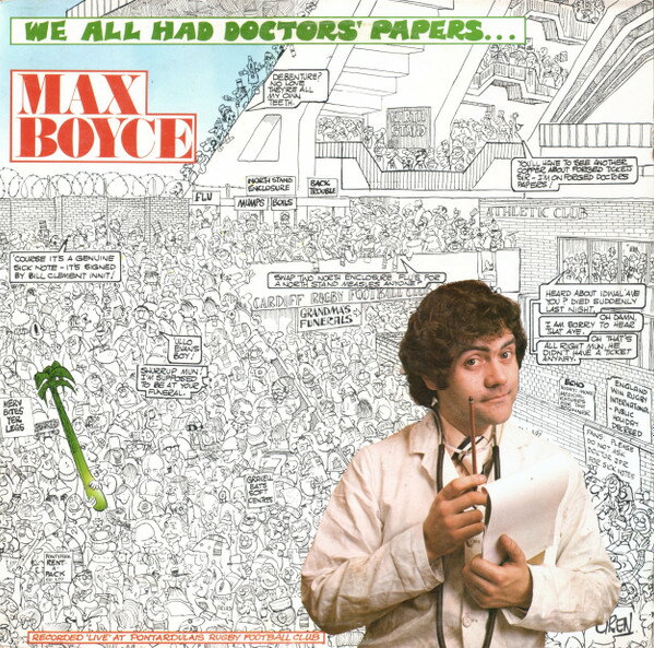 ・アーティスト Max Boyce ・タイトル We All Had Doctors' Papers ・レーベル・型番 EMI MB101 ・フォーマット LPレコード ・コンディション(盤) 可 (VG) ・コンディション(ジャケット) ...