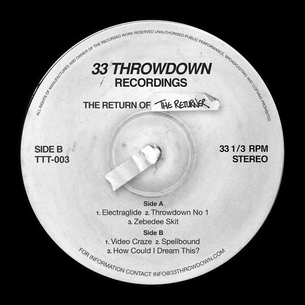 ・アーティスト Returner ・タイトル The Return Of The Returner ・レーベル・型番 33 Throwdown Recordings TTT003 ・フォーマット 12インチレコード ・コンディション(盤) ...